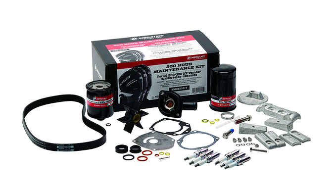 Mercury - 300h Service Kit - 200-300hp L6 Verado - 2B144123-2B578935 ...